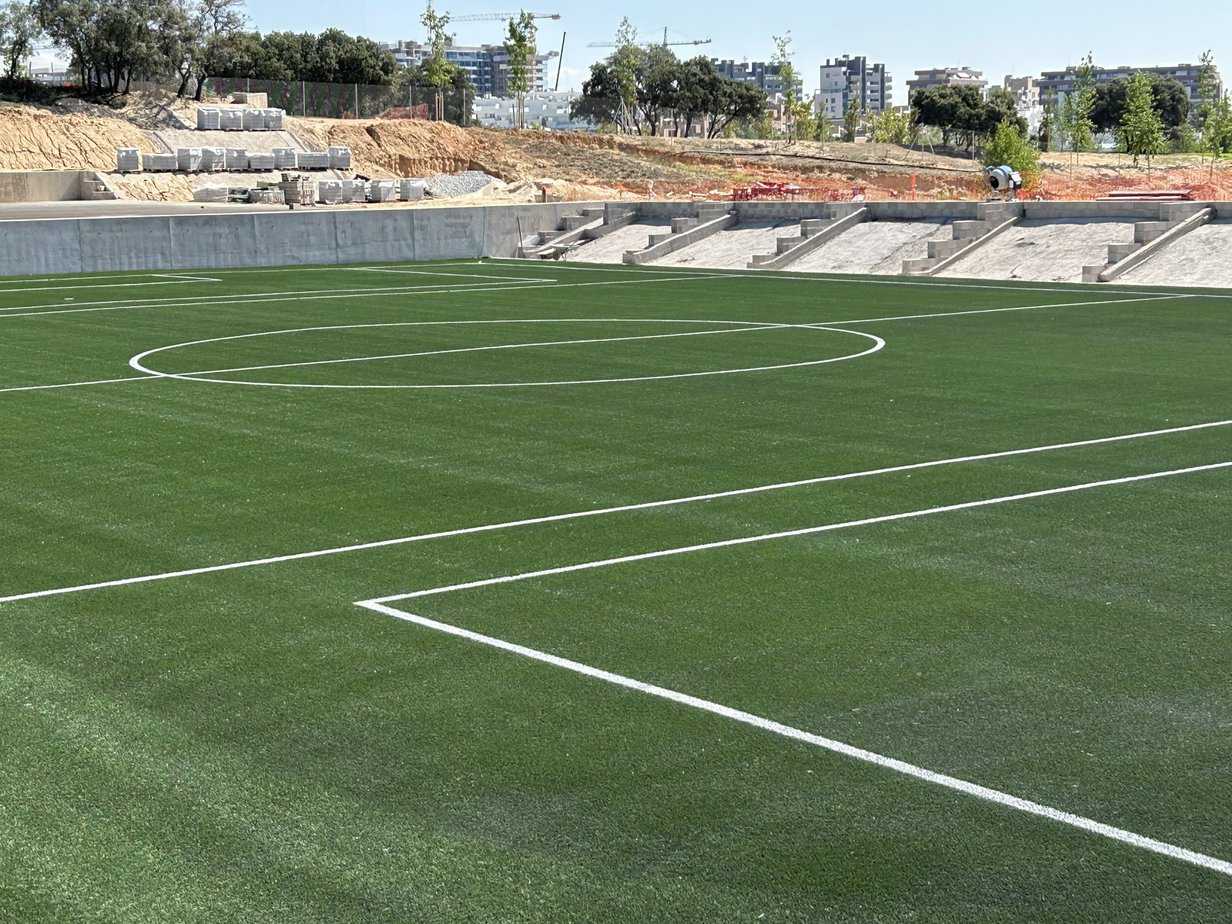 Nuevo campo de Fútbol 7 Parque Norte de Tres Cantos - MOYPE SPORT